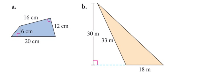 Solved Х Chapter 13 Area, Pythagorean Theorem, and Volume LJ | Chegg.com