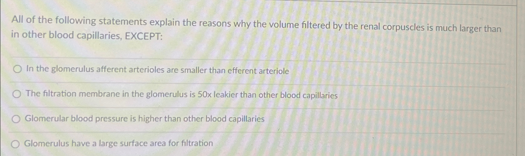 Solved All of the following statements explain the reasons | Chegg.com