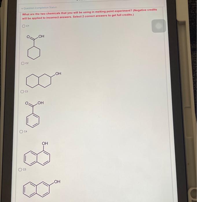 Solved What are the two chemicals that you will be using in | Chegg.com
