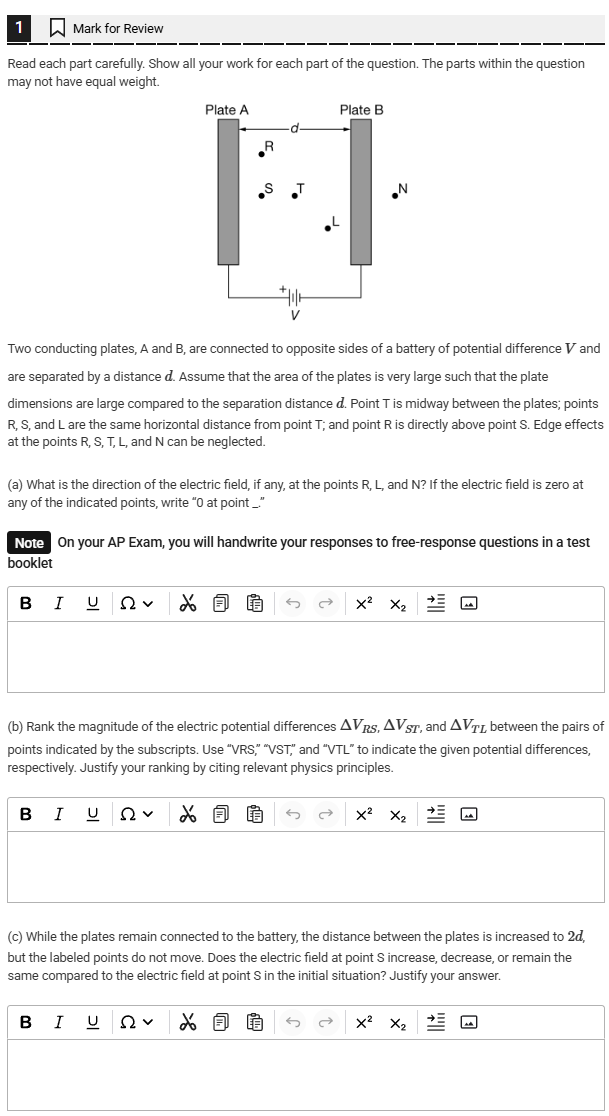 Solved Read each part carefully. Show all your work for each | Chegg.com