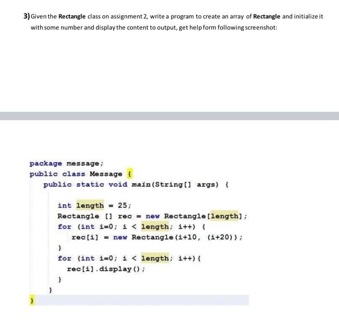 Solved Array of object, Aggregated, passing class as | Chegg.com