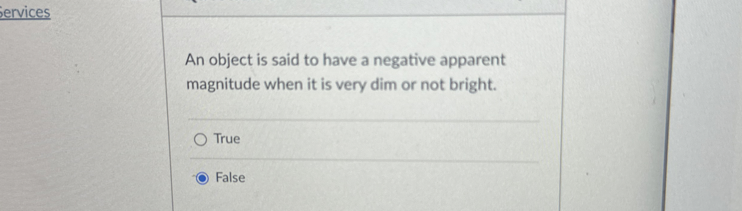 Solved An object is said to have a negative apparent | Chegg.com