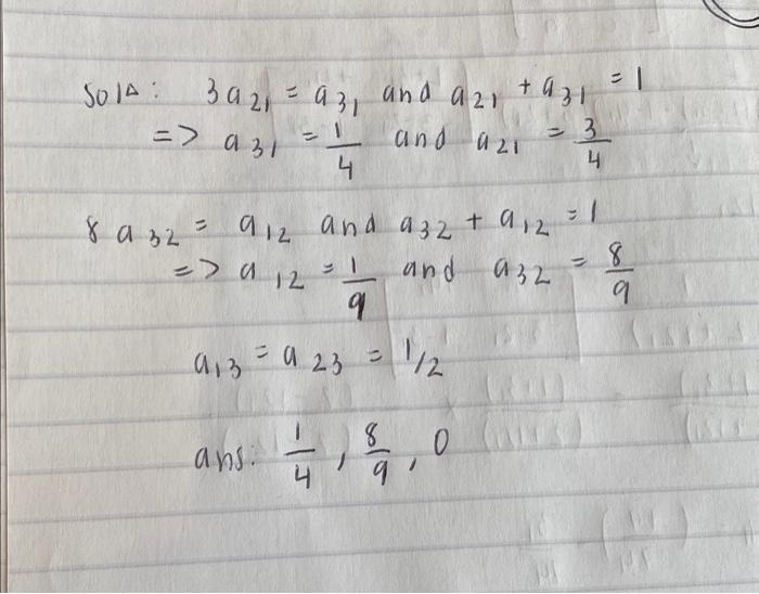 Solved \#8: Consider a quantum mechanical system with three | Chegg.com
