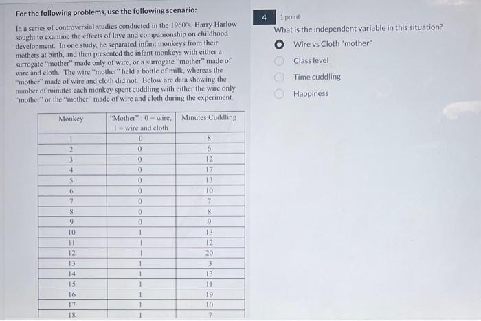 Solved For the following problems, use the following | Chegg.com