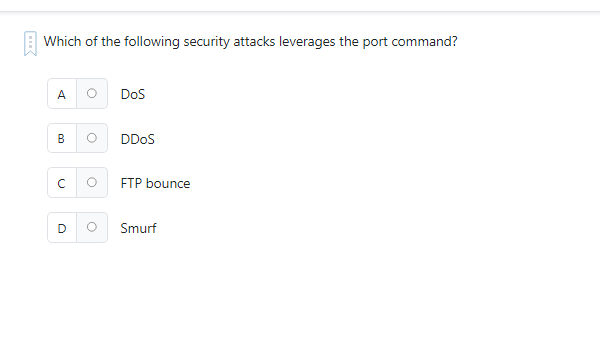 Solved Which of the following security attacks leverages the | Chegg.com