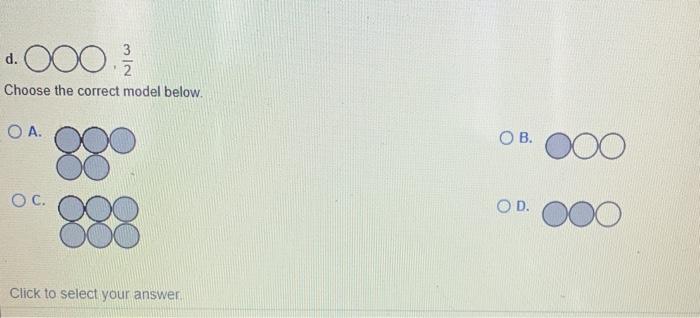 Solved If each of the following models represents the given | Chegg.com