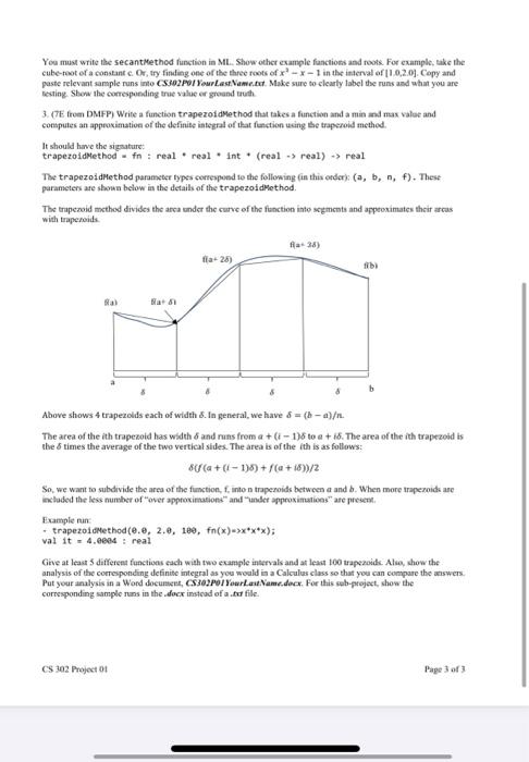 Solved Cs 302 Programming Project 1 Numerikal Evaluation Of