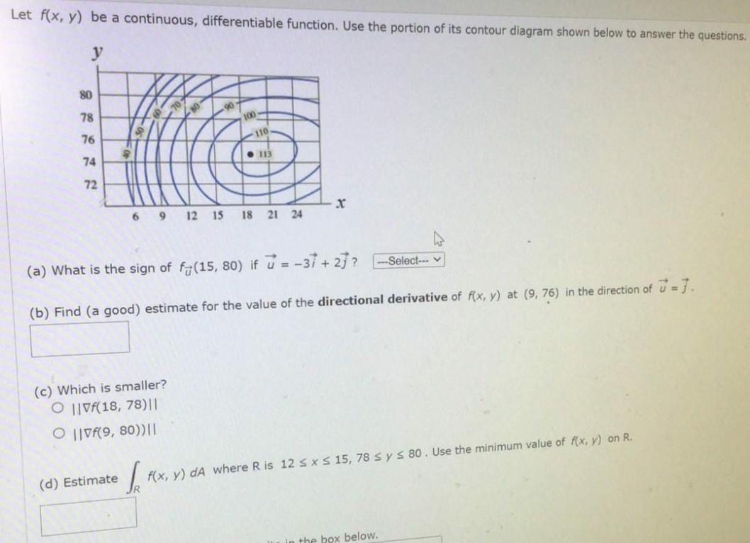 Let f(x,y) be a continuous, differentiable function. | Chegg.com