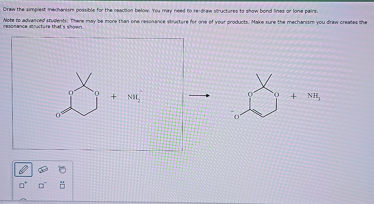 Solved Draw the simplest mechanism possible for the reaction | Chegg.com