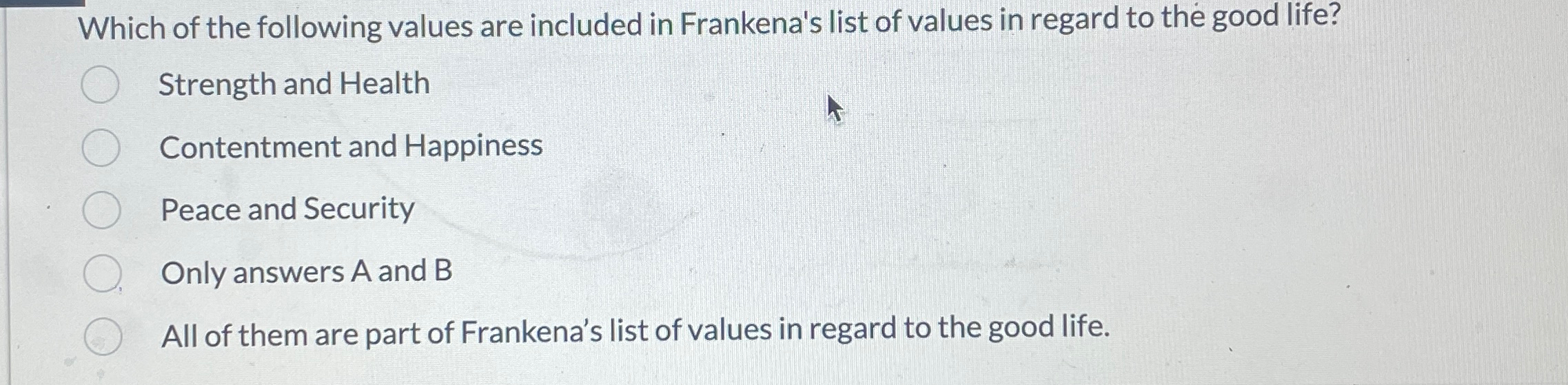 Solved Which of the following values are included in | Chegg.com