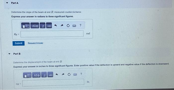 Solved The W10 ×15 cantilever beam is made of A-36 steel and | Chegg.com