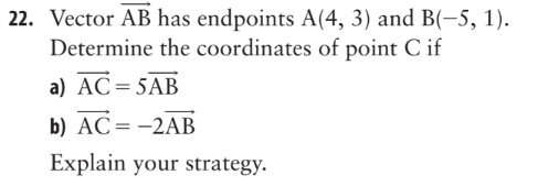 Solved Vector vec(AB) ﻿has endpoints A(4,3) ﻿and | Chegg.com