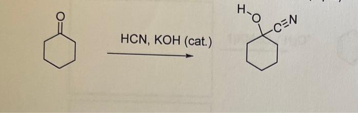 Solved HCN,KOH (cat.) | Chegg.com