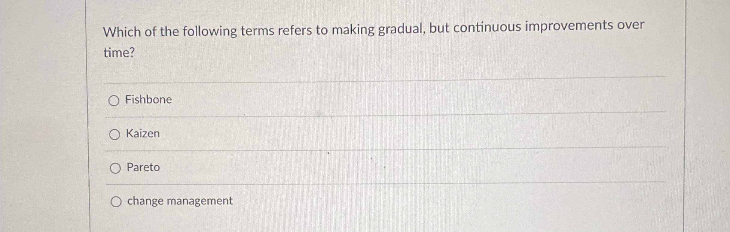 Solved Which of the following terms refers to making | Chegg.com