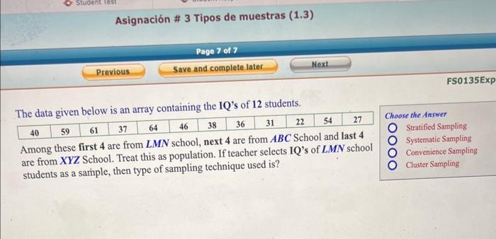 Solved FS0135Exp Th. Antn niven helow is an array containing | Chegg.com