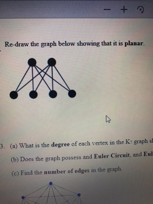 Solved Re-draw the graph below showing that it is planar. 3. | Chegg.com