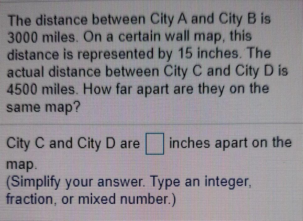 Solved The distance between City A and City B is 3000 miles. | Chegg.com