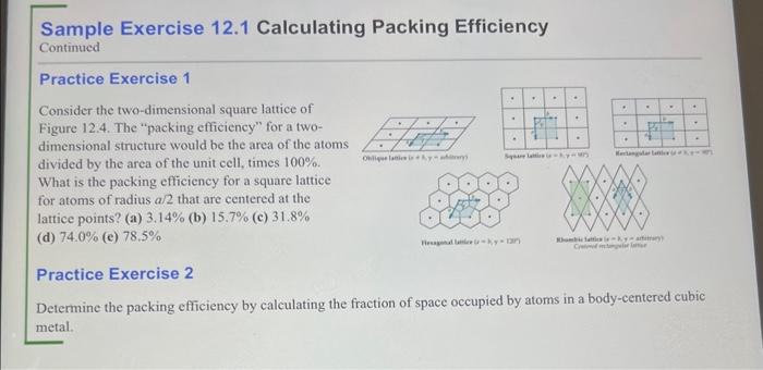 Solved Consider the two-dimensional square lattice of Figure | Chegg.com
