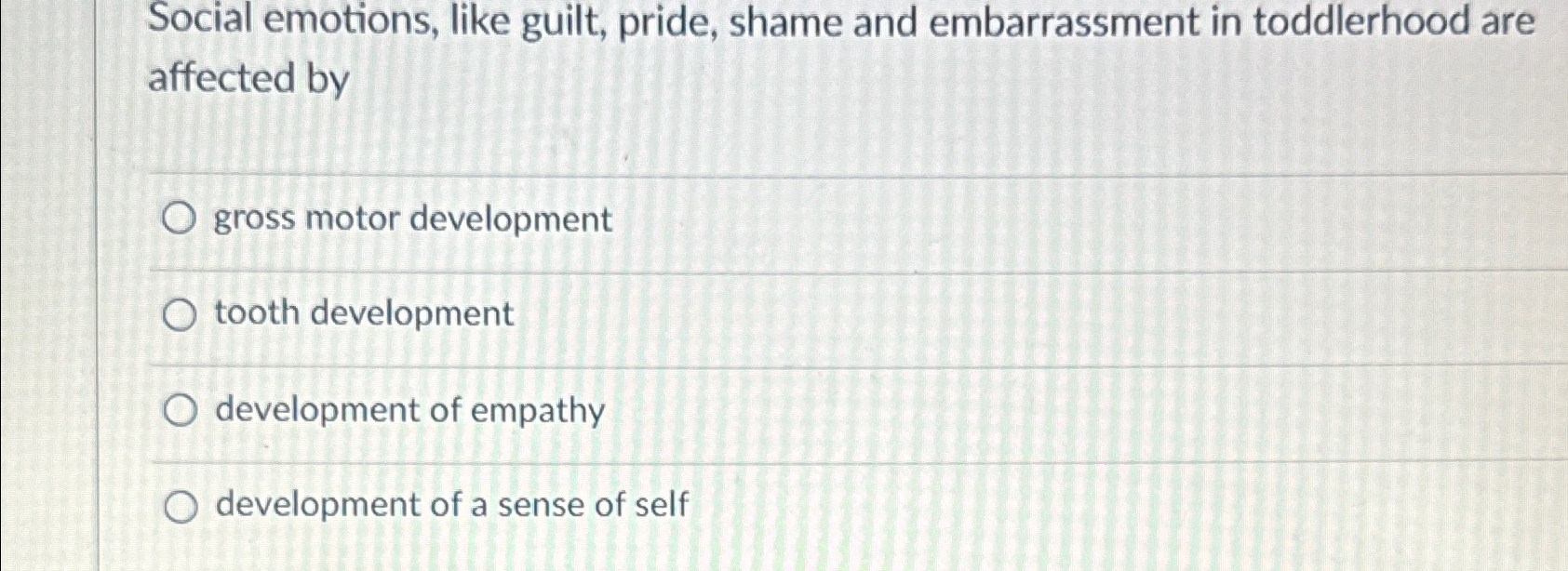 Solved Social Emotions Like Guilt Pride Shame And Chegg