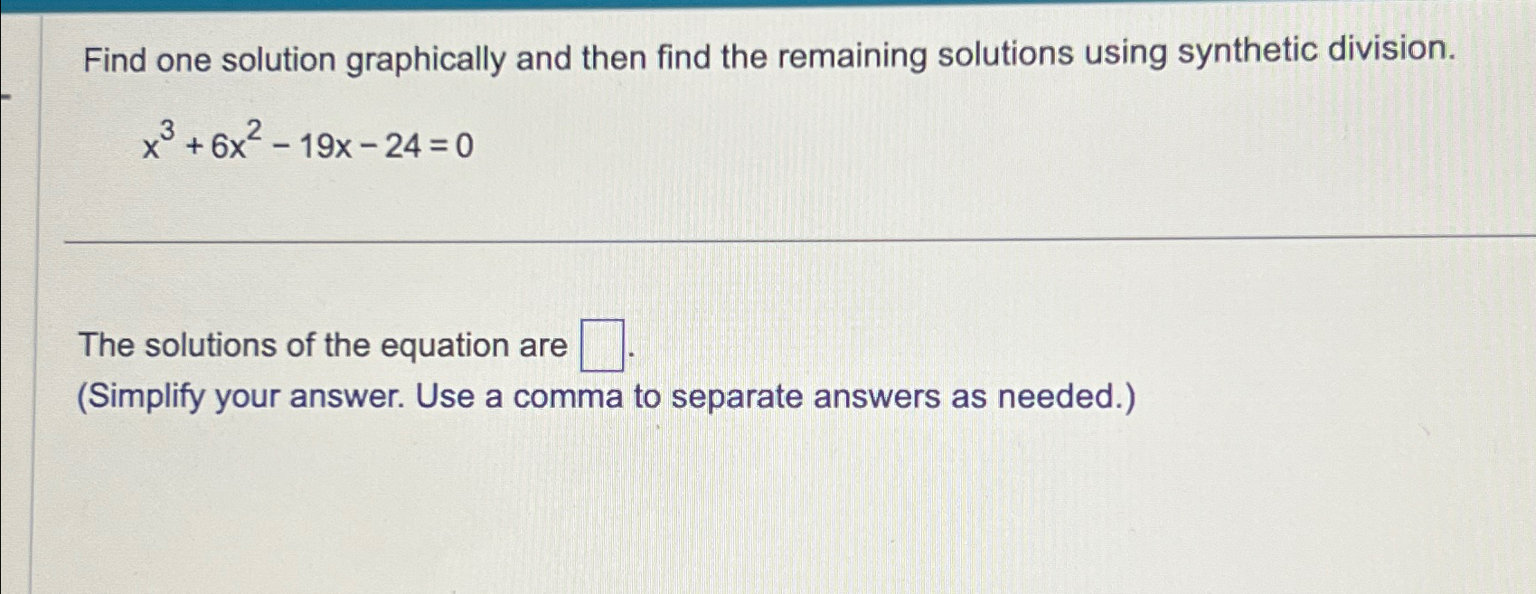 Solved Find one solution graphically and then find the | Chegg.com