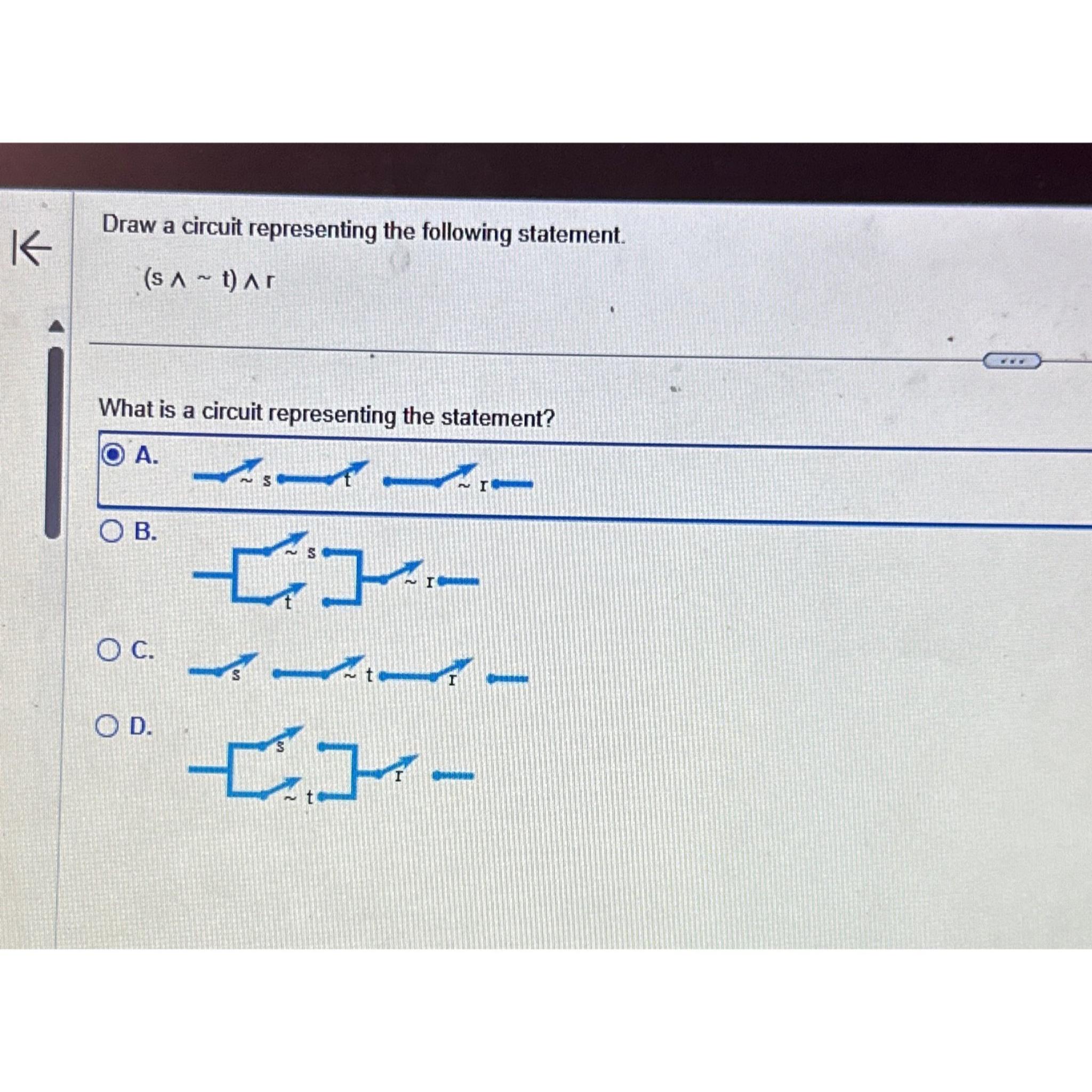 Solved Draw a circuit representing the following | Chegg.com
