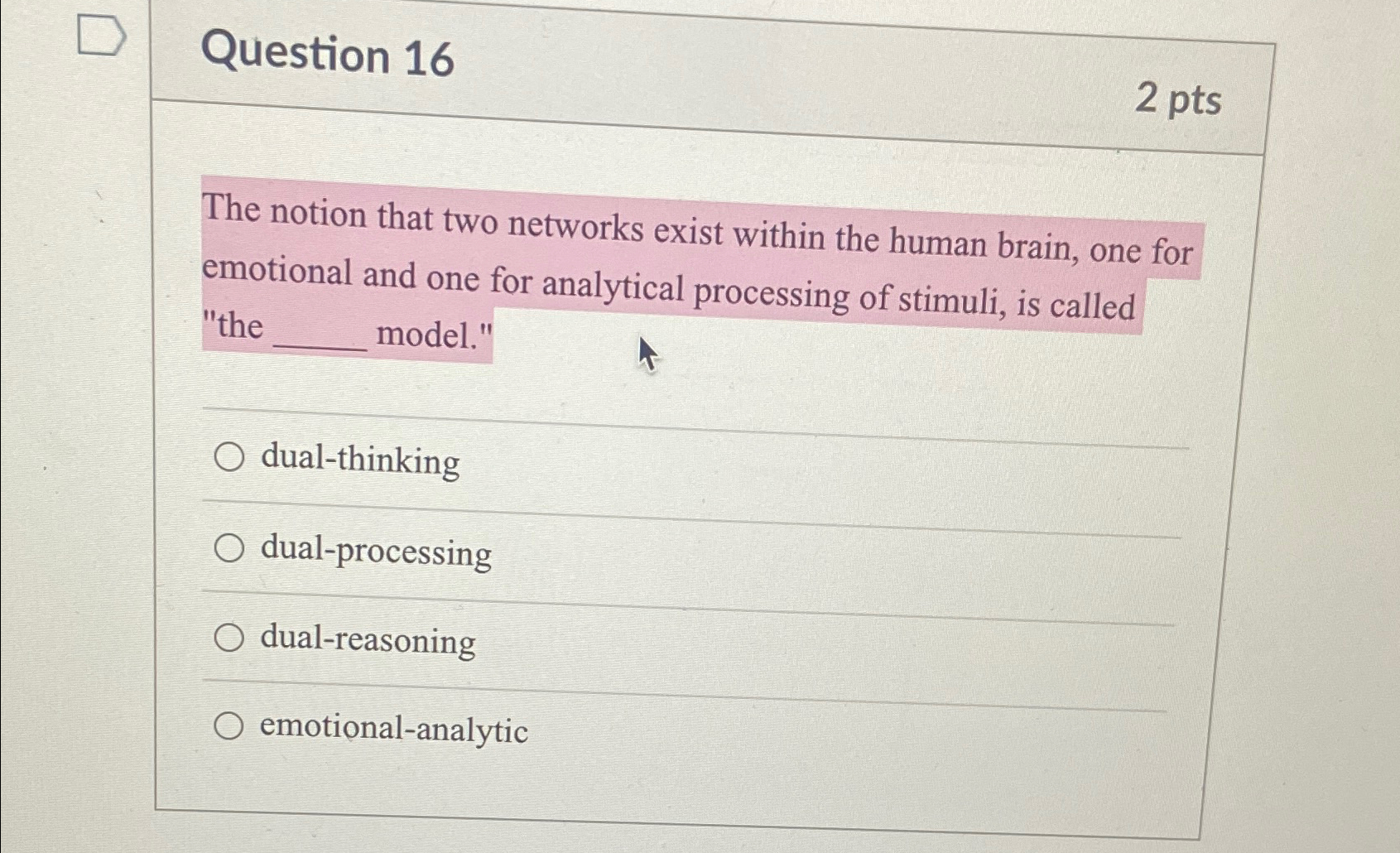 Solved Question 162 ﻿ptsThe notion that two networks exist | Chegg.com