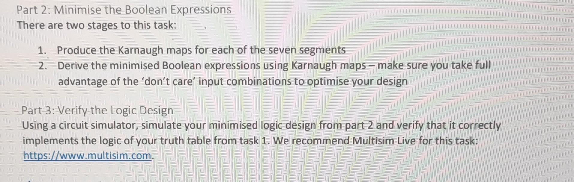 Solved Task 2: Digital Logic Common-cathode seven-segment | Chegg.com