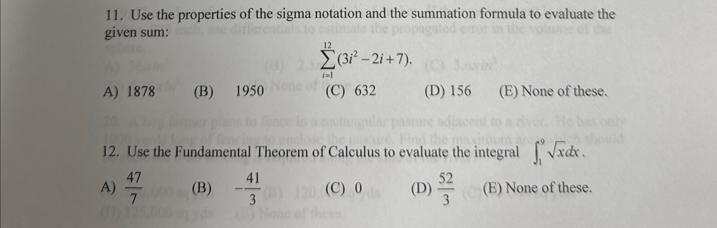 Solved Use the properties of the sigma notation and the | Chegg.com