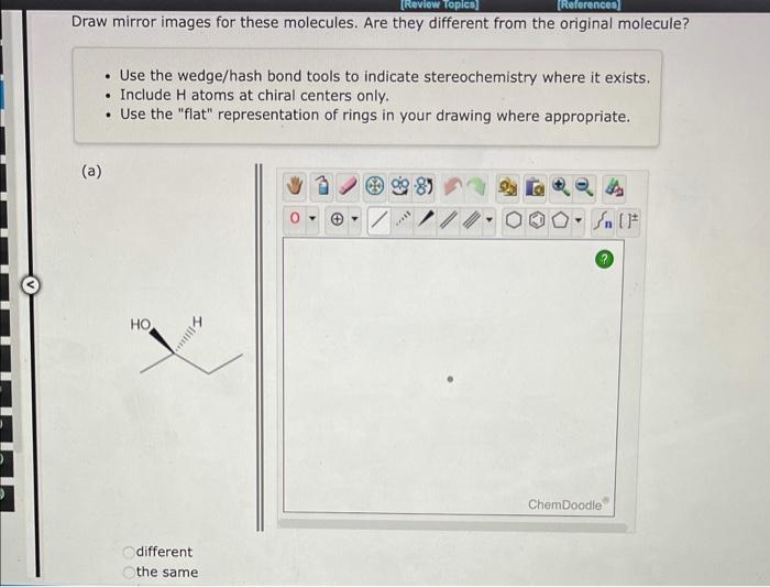 Solved Draw a structural formula of the RS configuration of | Chegg.com