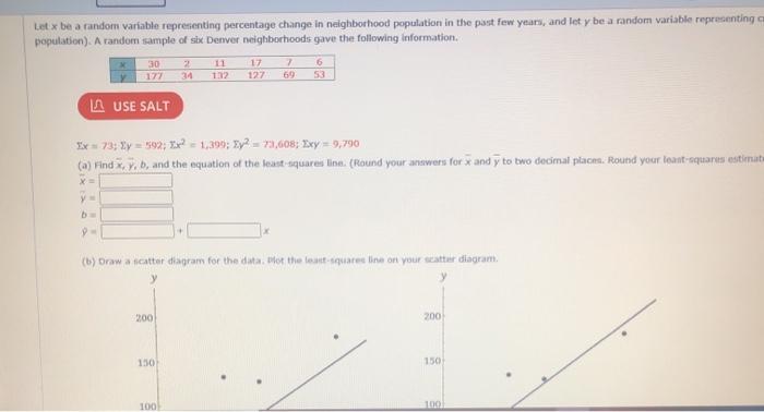 Solved Let x be a random variable representing percentage | Chegg.com