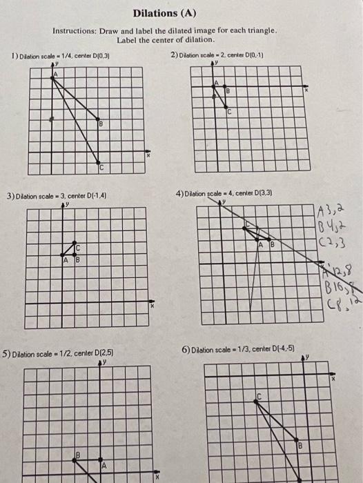 Instructions: Draw and label the dila Label the | Chegg.com