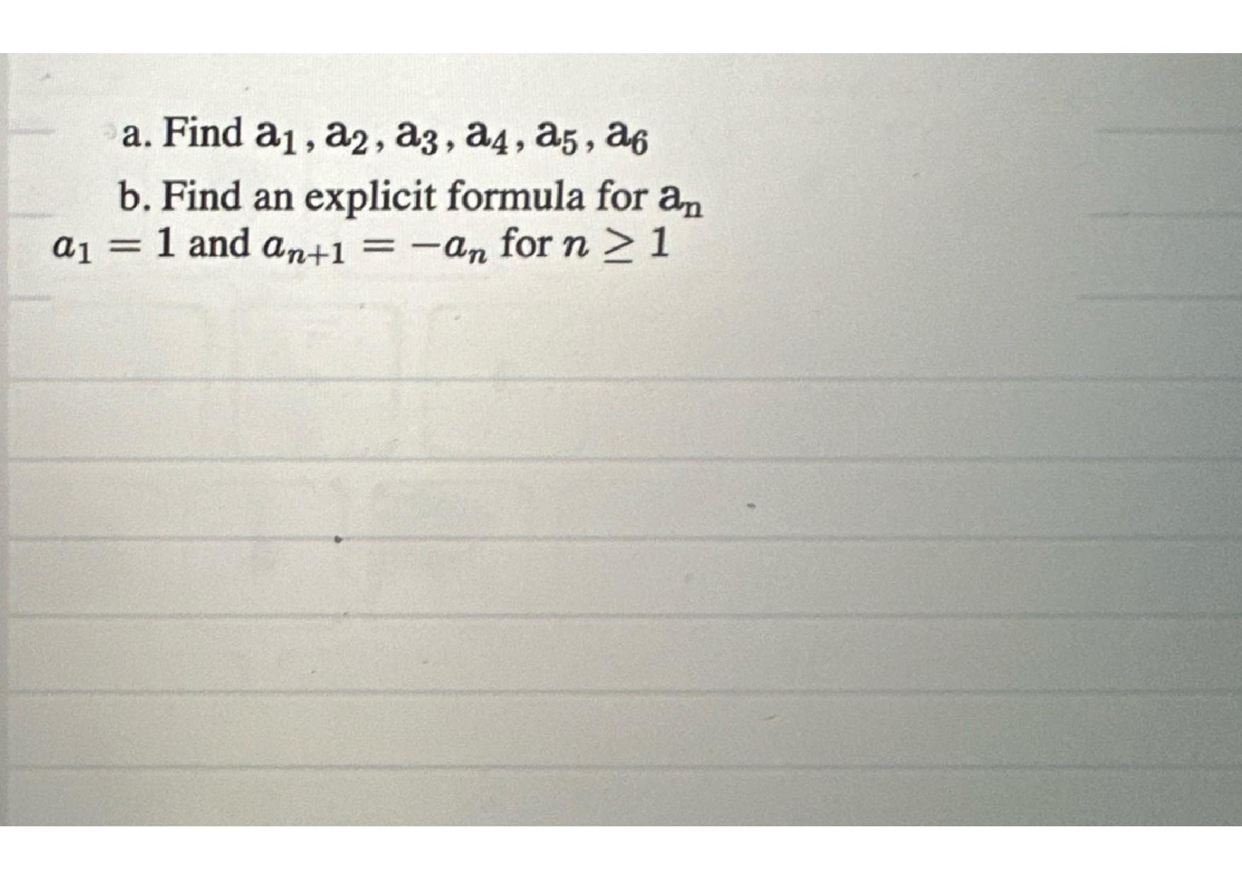 Solved Im currently learning sequence in my calculus 2 | Chegg.com