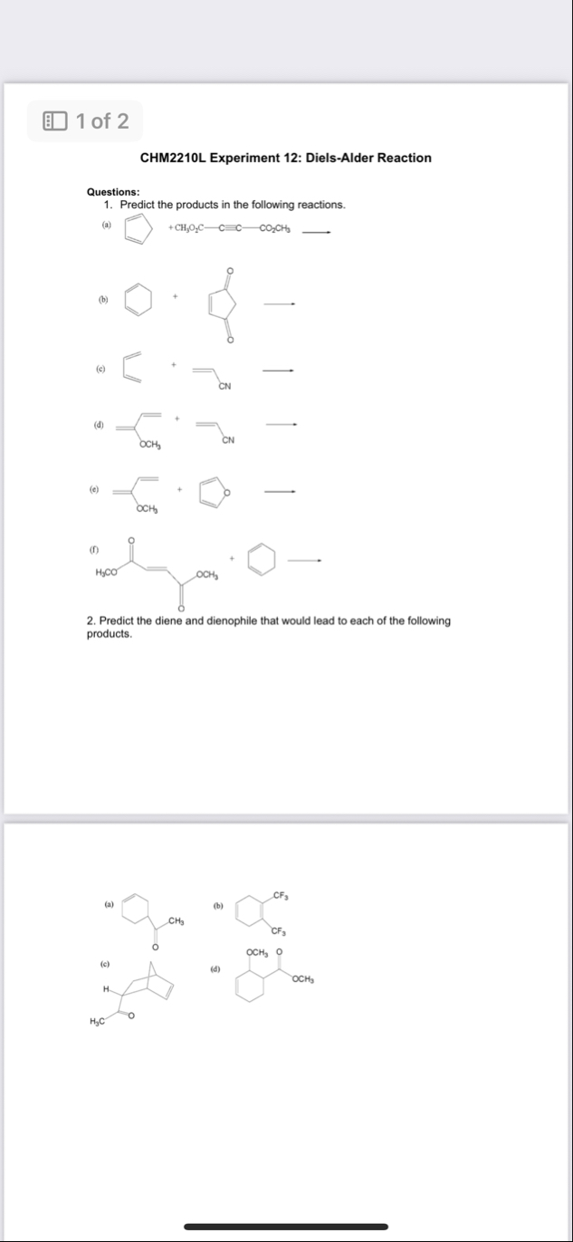 Handwrite the answers to all these questions please: | Chegg.com