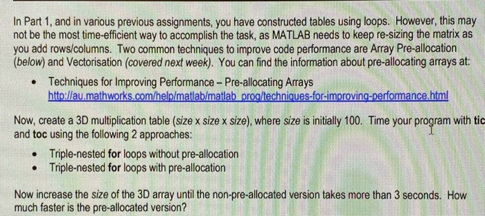 Solved In Part 1, and in various previous assignments, you | Chegg.com