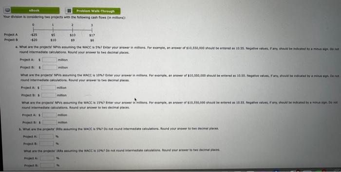 Solved iesook Probien Walk rhrough Your division is | Chegg.com