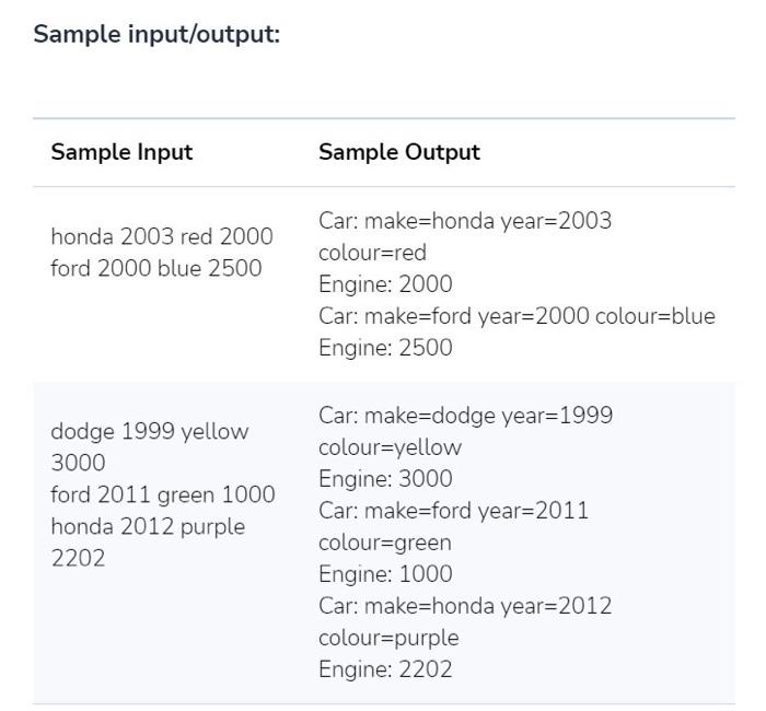 Solved Instructions This PoD is focused on "has-a" | Chegg.com