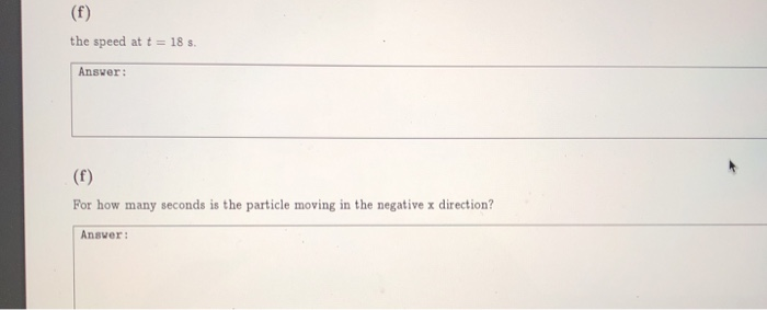 Solved Problem 4 Using the position (x) vs. time (t) graph | Chegg.com