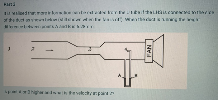 Solved A fan draws air from the atmosphere into a circular | Chegg.com