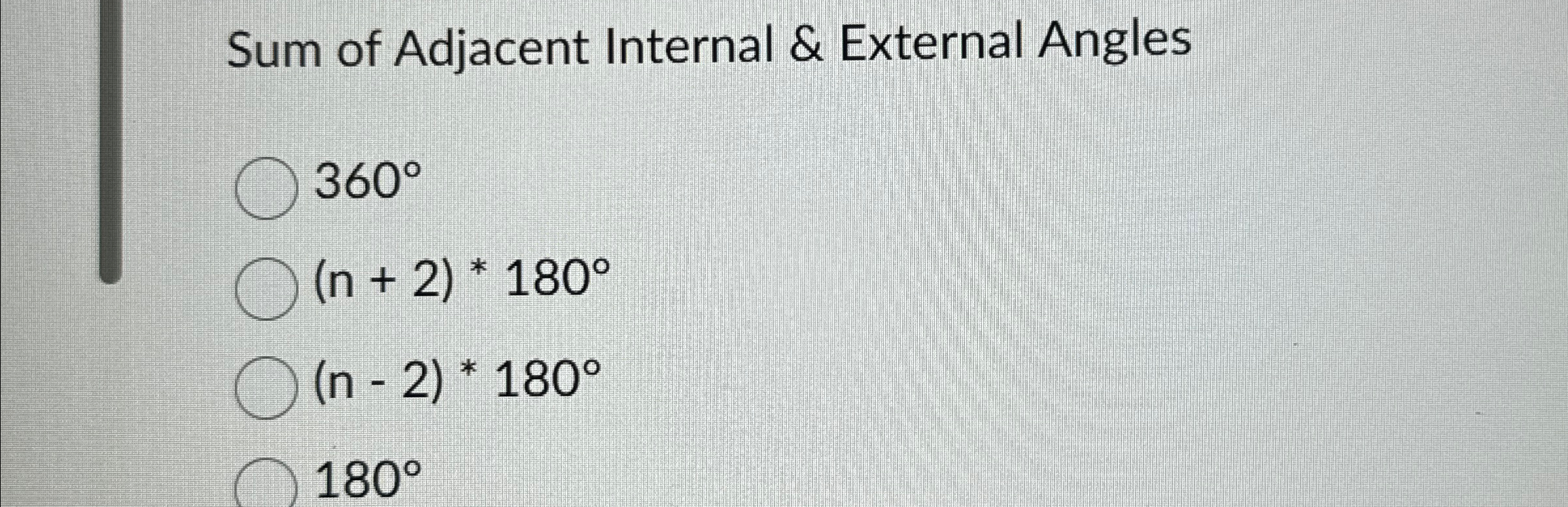 Sum of Adjacent Internal & External | Chegg.com