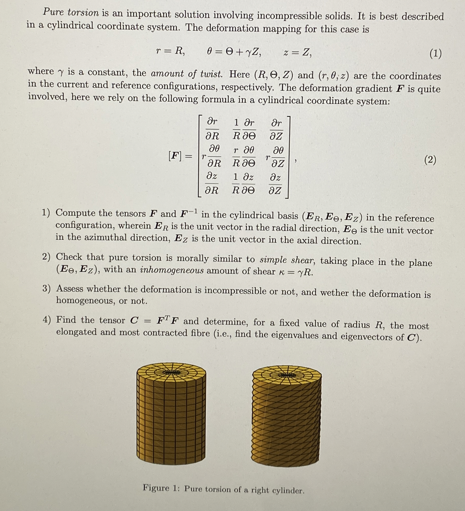 Solved How to solve Pure torsion is an important solution | Chegg.com