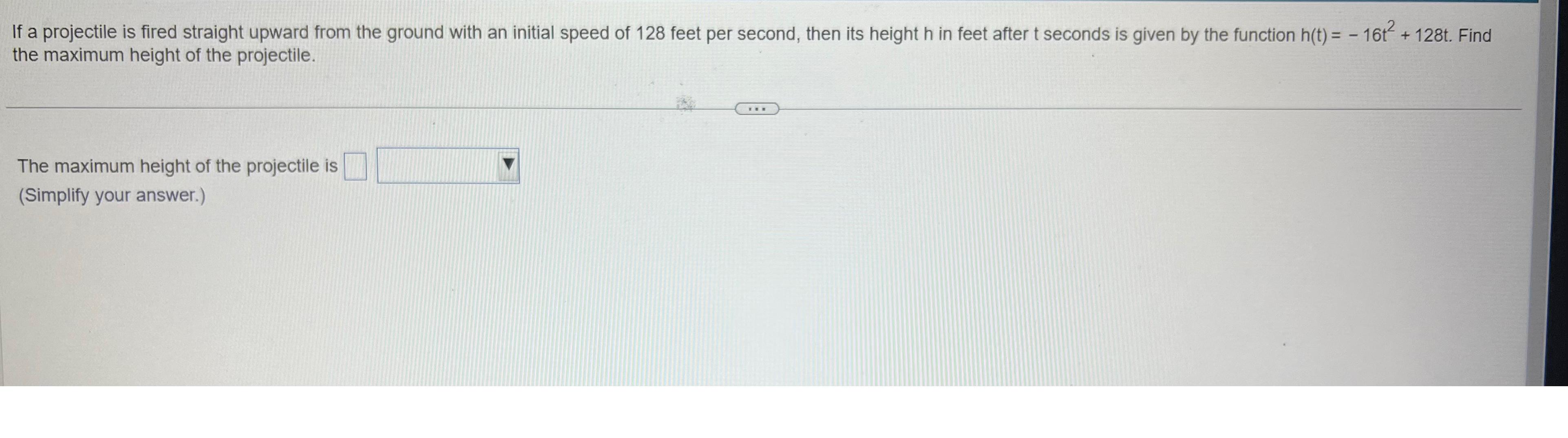 Solved If a projectile is fired straight upward from the | Chegg.com