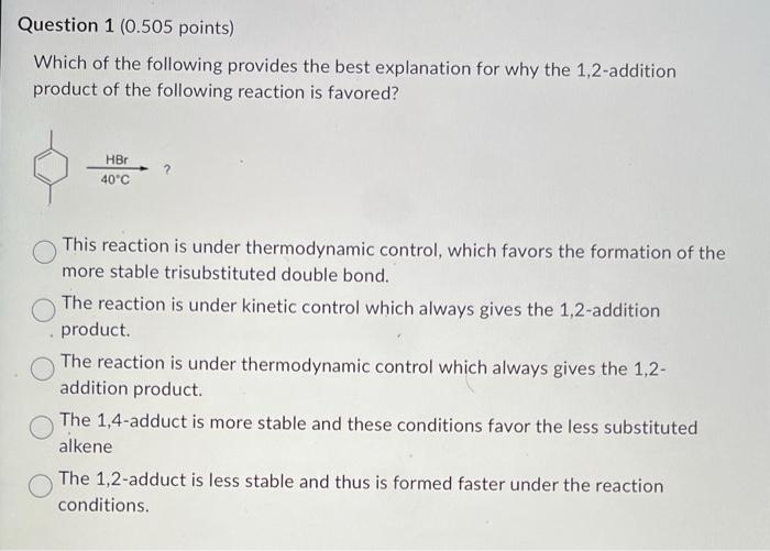 Which of the following provides the best explanation | Chegg.com
