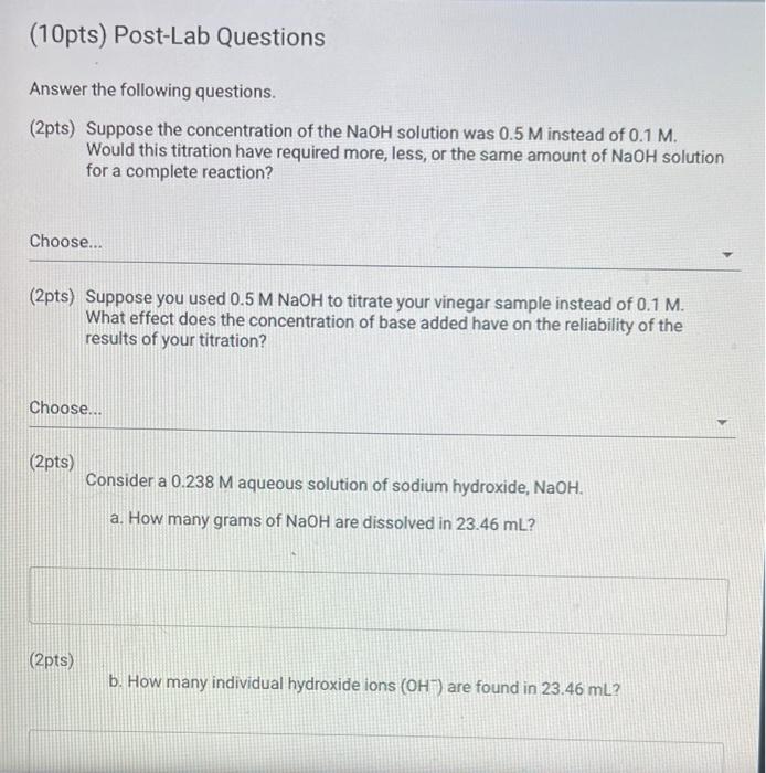 Solved Table 1. Titration data Table 1. Titration data Trial | Chegg.com