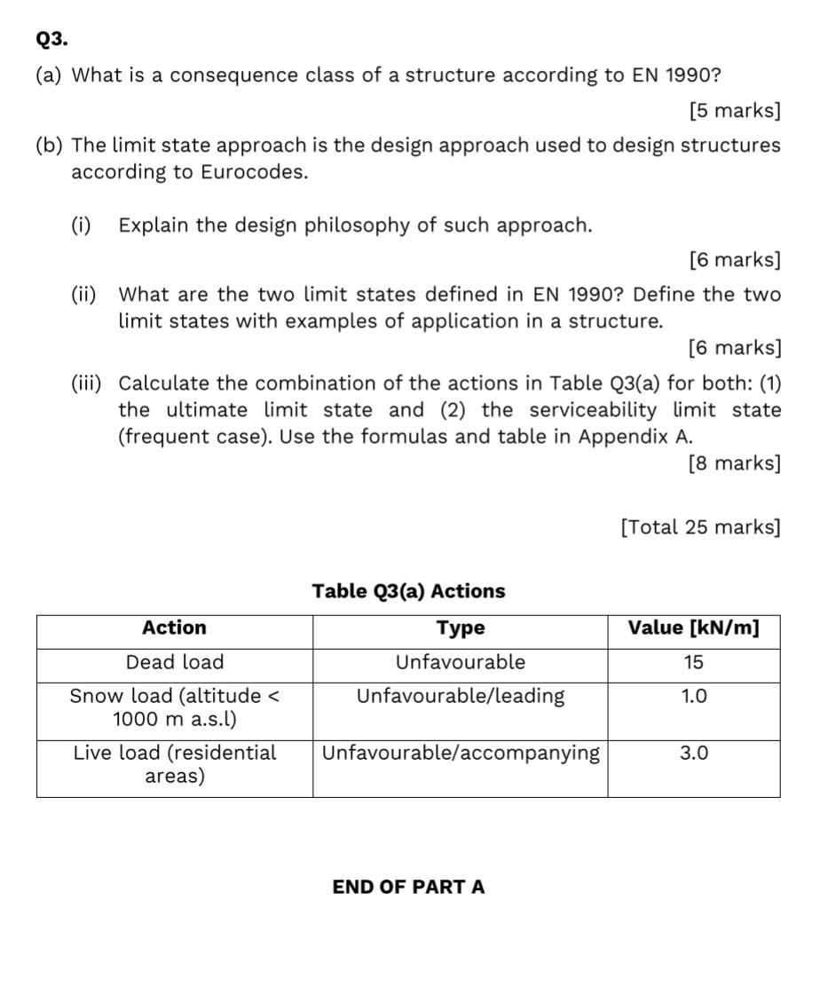 Q3. (a) What is a consequence class of a structure | Chegg.com