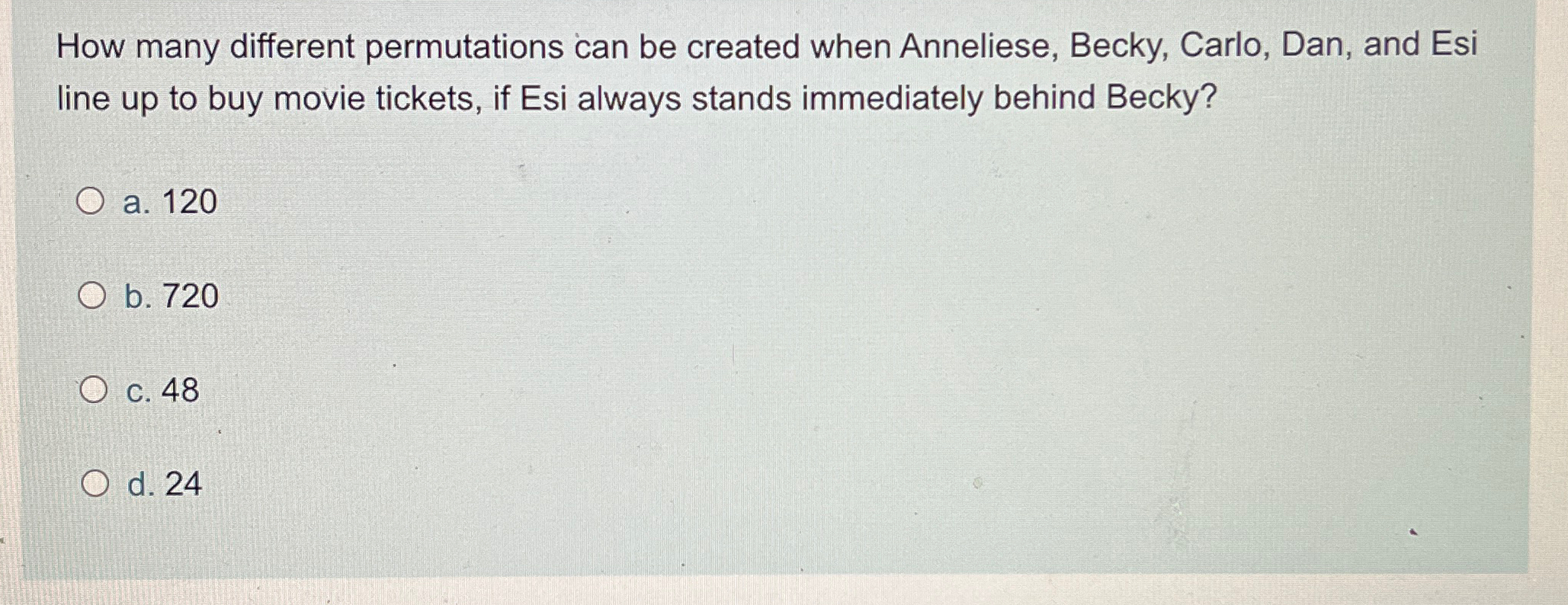 Solved How many different permutations can be created when | Chegg.com