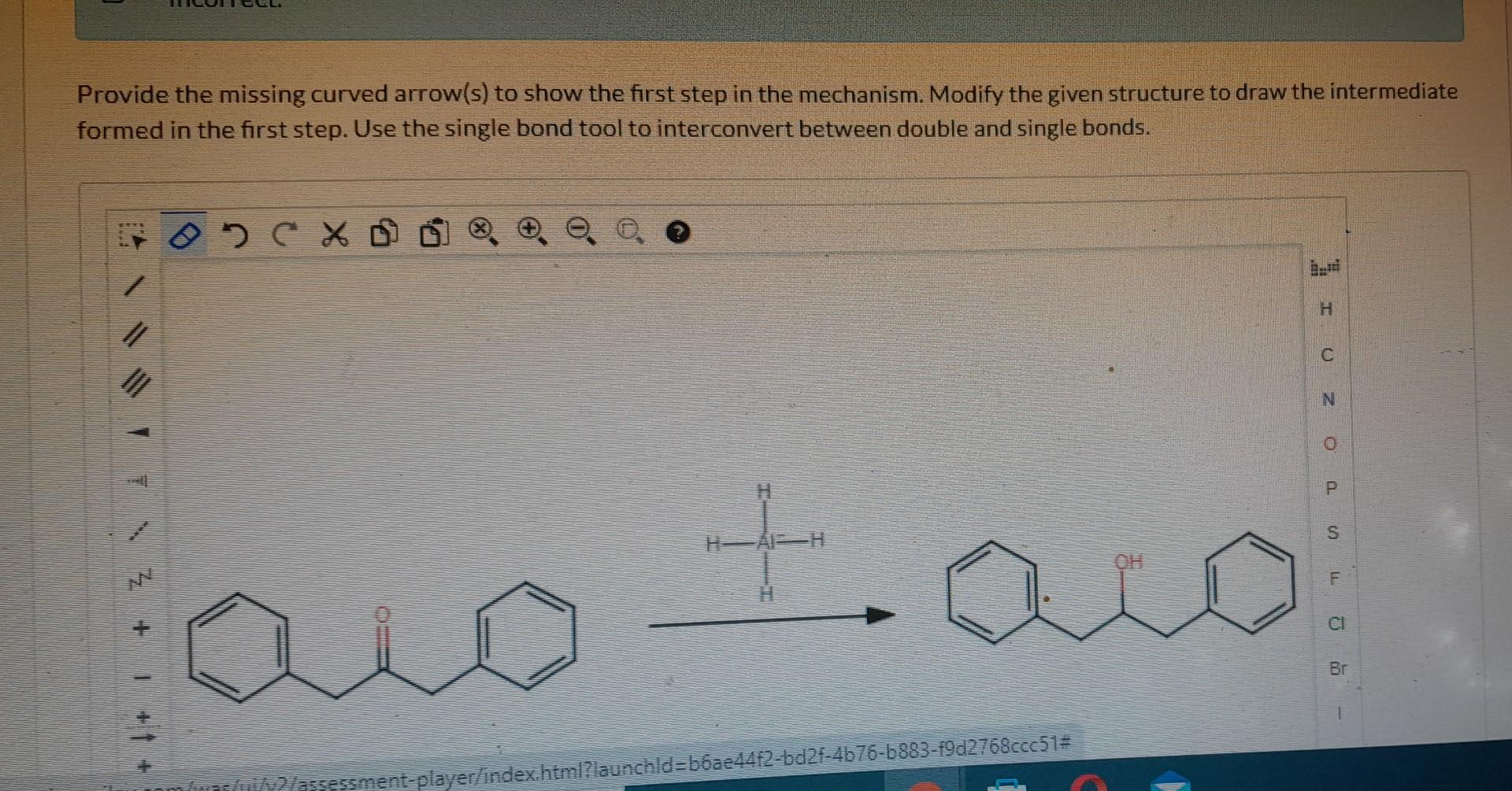 Solved Provide the missing curved arrow(s) to show the first | Chegg.com