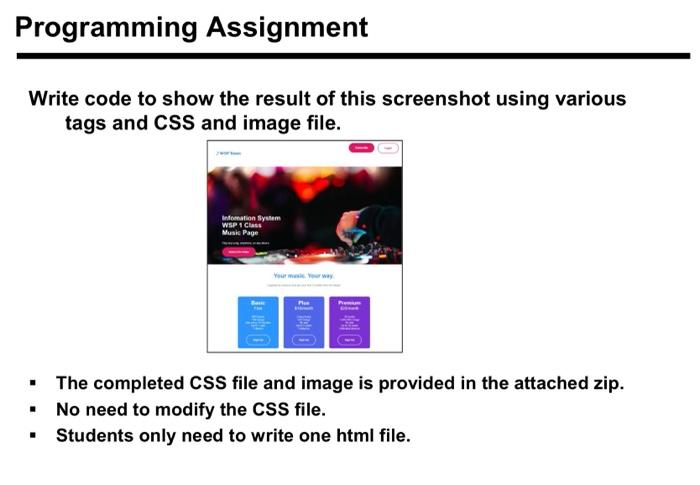Solved Programming Assignment ID of Entire page structure : | Chegg.com
