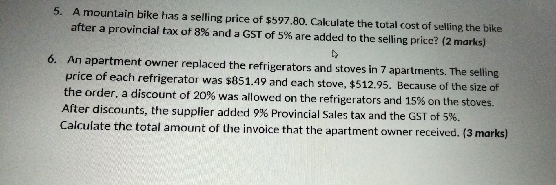 Solved GRADED LP3.1 ASSIGNMENT: TAXES Complete the following | Chegg.com