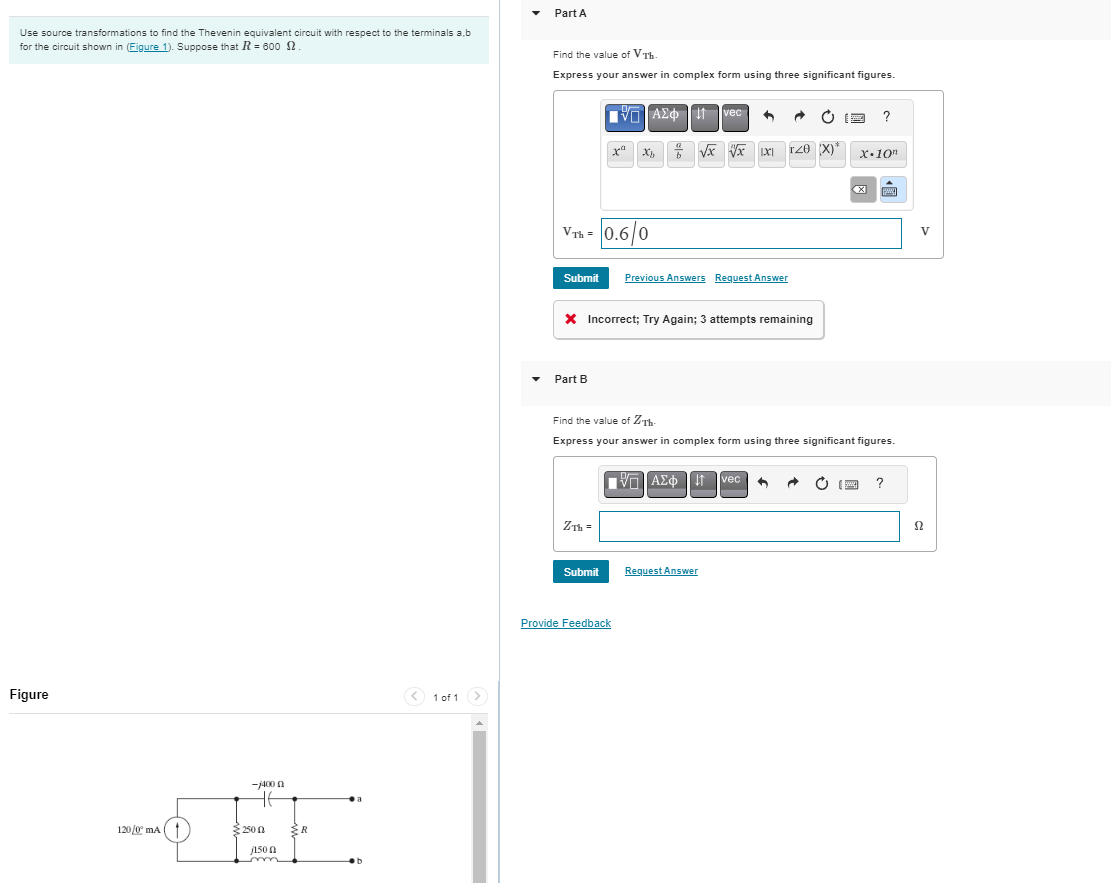 Solved Use Source Transformations To Find The Thevenin