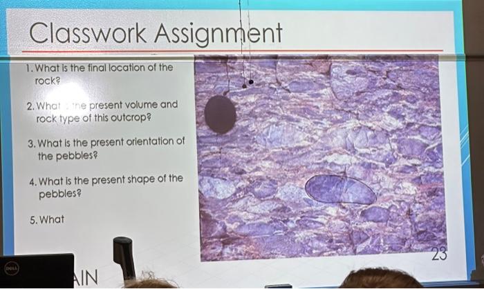 Solved Classwork Assianmont 1. What is the final location of | Chegg.com